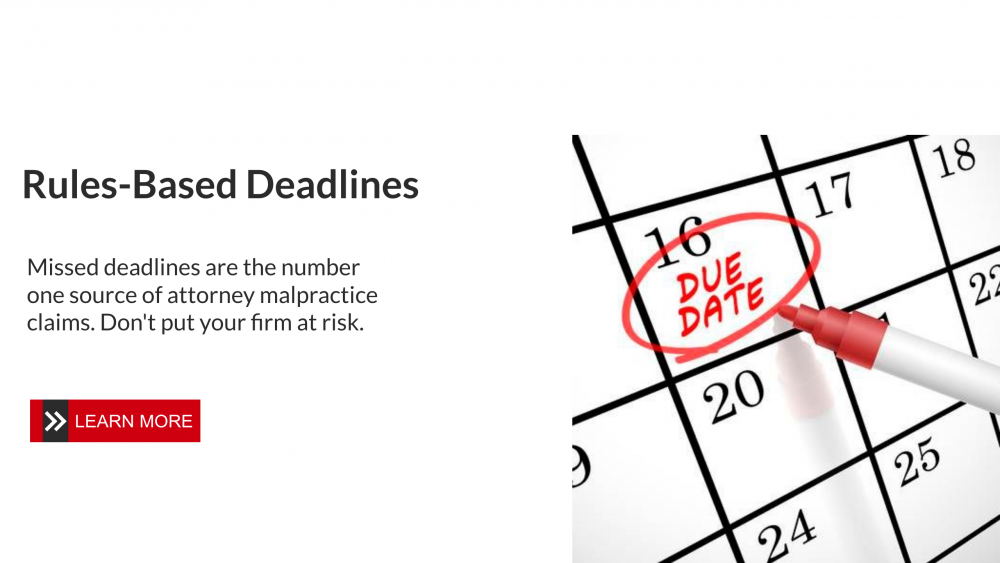 LawToolBox Rules Based Deadlines Software | Legal Calendaring Software ...