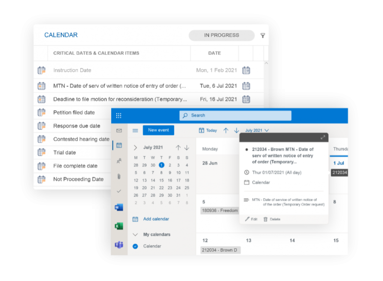 Use LawToolBox Deadlines in LEAP Law Practice Management Software Copy ...