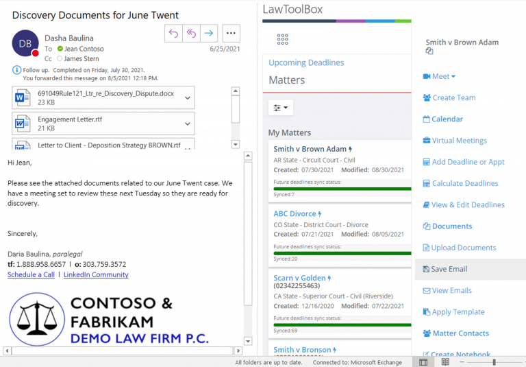 Legal Software | Automated Calendaring for Law Firms & Legal Dept.